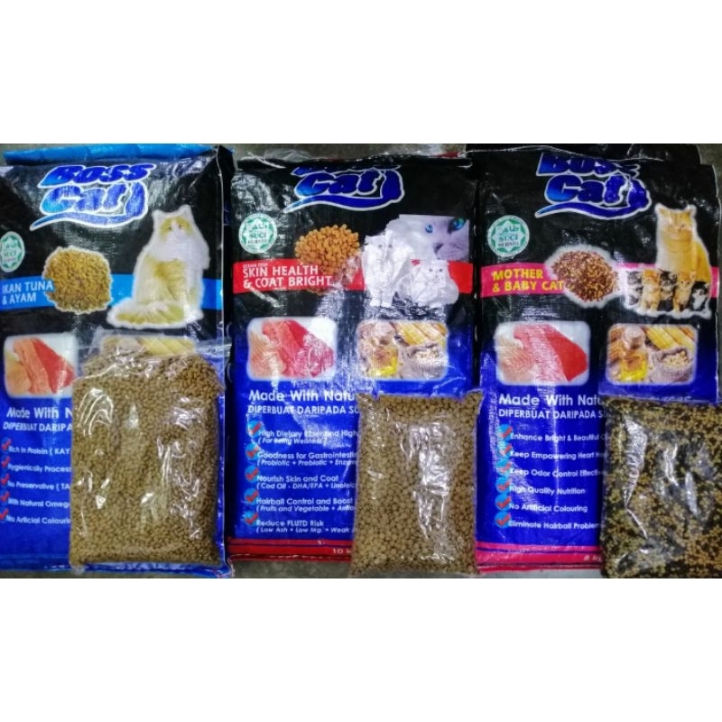 BOSS CAT Cat Dry Food 8kg & 10kg /Makanan Kucing | Shopee Malaysia