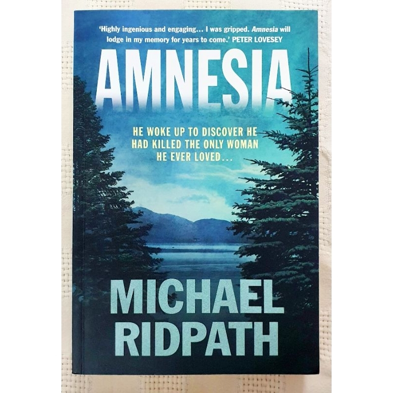 MBH | AMNESIA by Michael Ridpath (Mystery/Thriller) | Shopee Malaysia