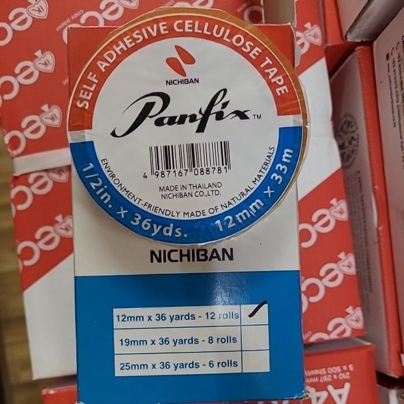 CIC/Panfix Celulose Tape 12mm/18mm/24mm | Shopee Malaysia