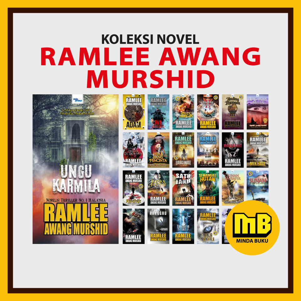 Koleksi Novel Ramlee Awang Murshid - Novelis Thriller No.1 Malaysia | Shopee Malaysia