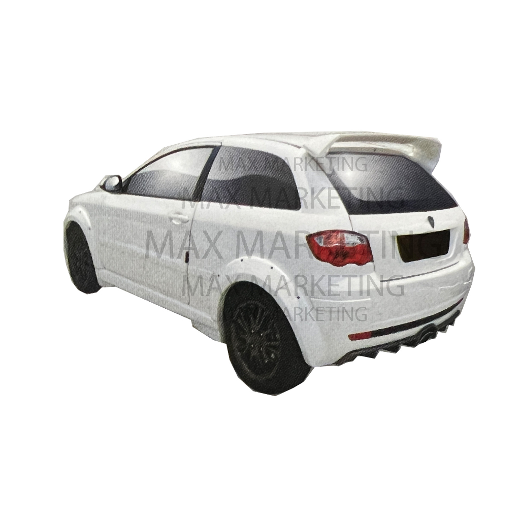PROTON SATRIA NEO CPS REAR BUMPER (FIBER GETAH ) SKIRT LIP BODYKIT ...