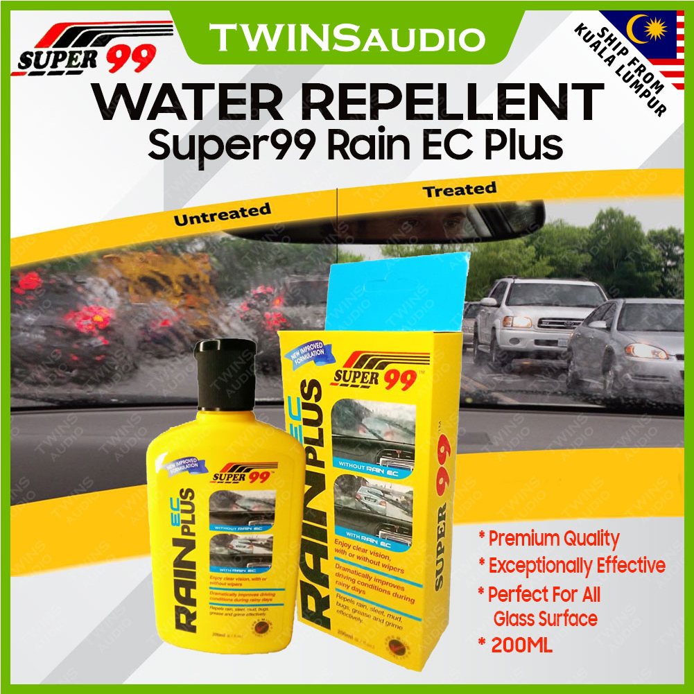 Super 99 RAIN EC PLUS Car Glass Windscreen Surface Water Repellent ...