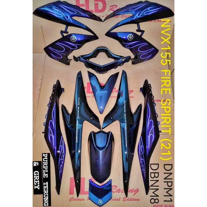 COVERSET NVX 115 DESIGN API Original Vietnam / HLD NVX 155 Body set ...