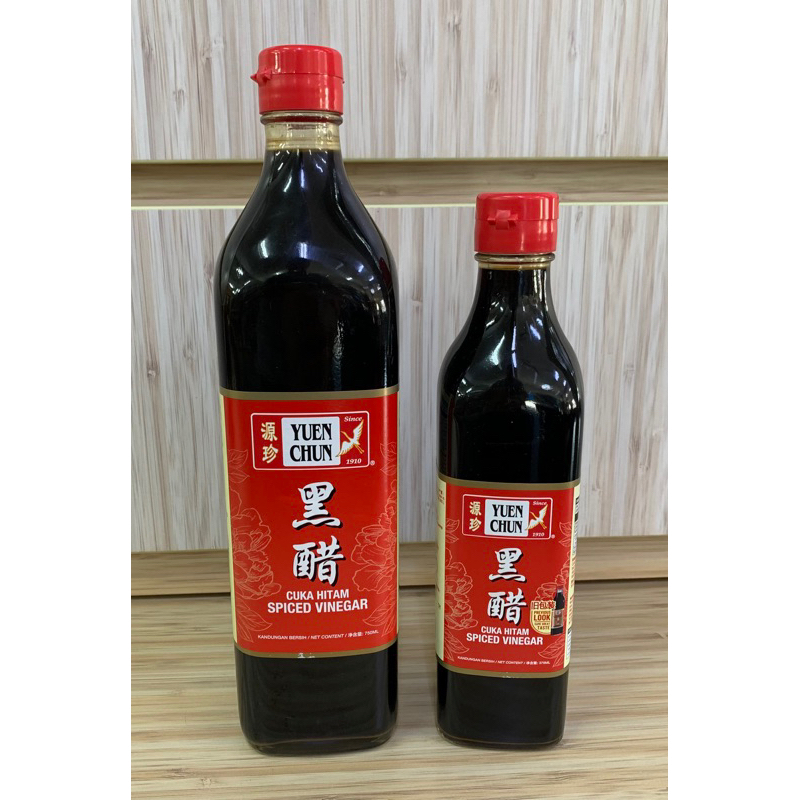 Yuen Chun Cuka Hitam/Spiced Vinegar/源珍福禄寿黑醋 (750ml) | Shopee Malaysia
