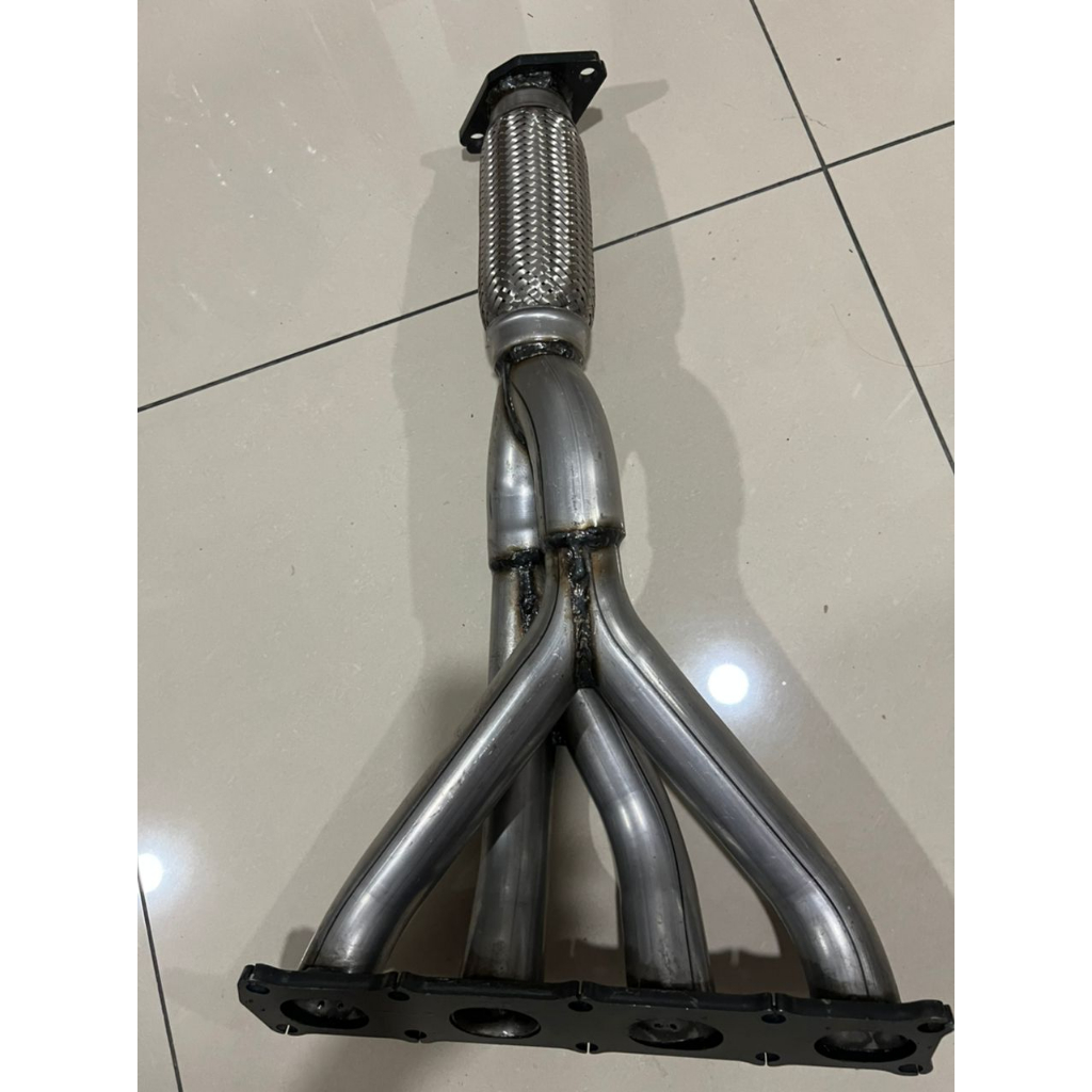 Exhaust extractor header manifold 4x2x1 lancer gt inspira 1.8 / 2.0 ...