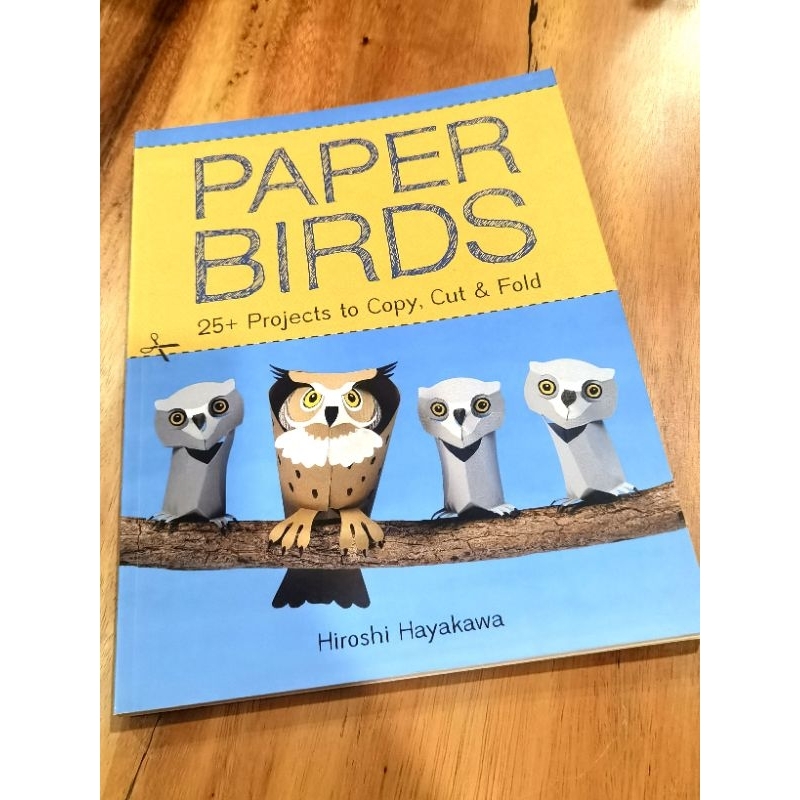 Paper Birds 25 Projects to Copy Cut And Fold Art Craft Book By Hiroshi ...