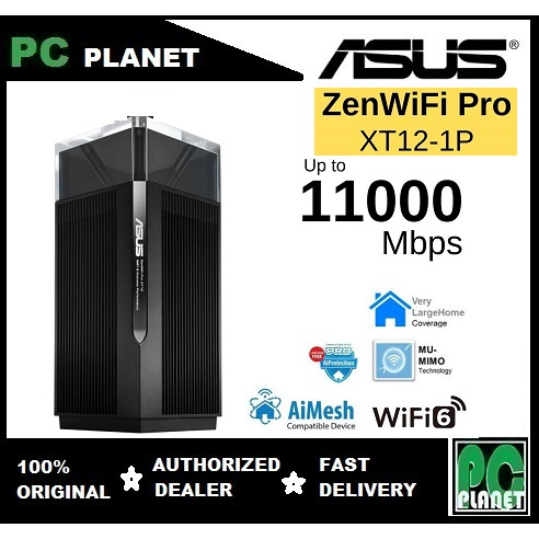 ASUS ZenWiFi Pro XT12 Whole Home Mesh WiFi System | Shopee Malaysia