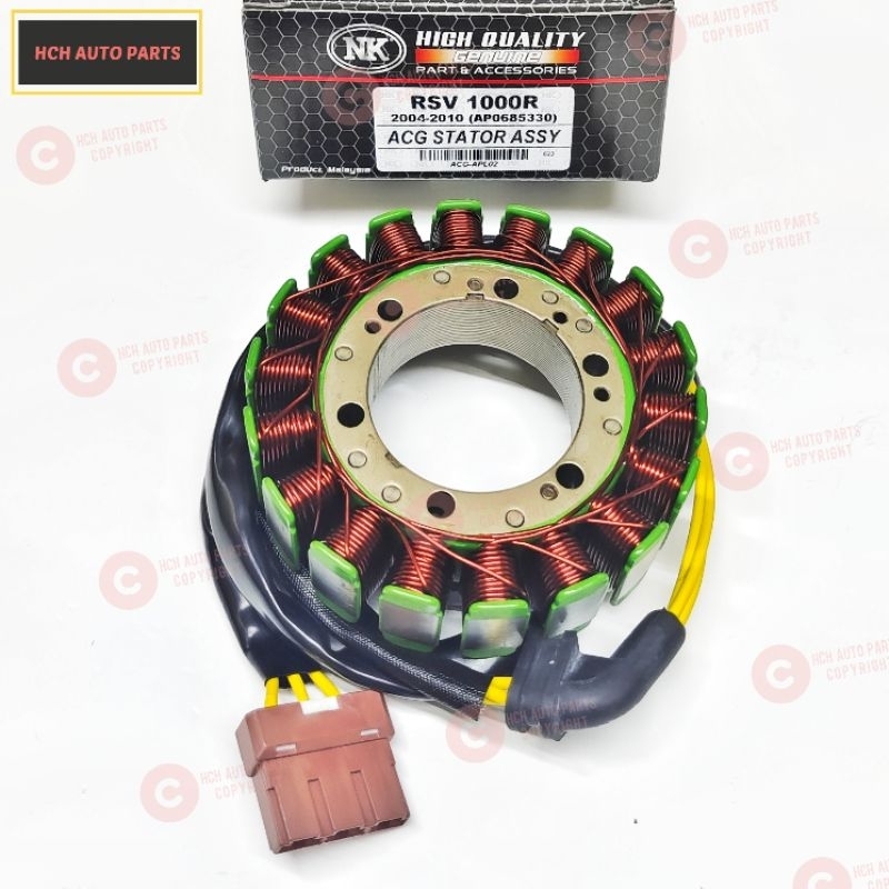 STATOR COIL COMP./ FIELD COIL ASSY - APRILIA - RSV 1000/ RSV 1000R/ ETV ...