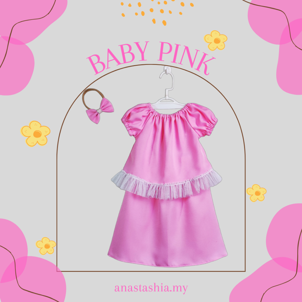 Baju Raya baby girl murah baju kurung baby baju kurung budak baju raya ...