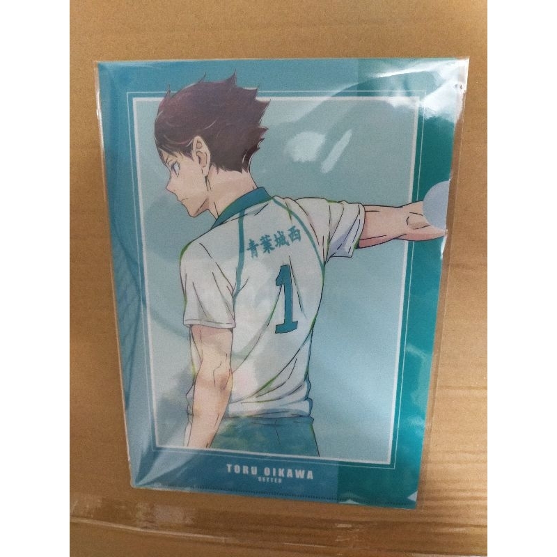 Genuine Oikawa Tooru Clear File A4 Haikyuu Original Haijyu Ani Art ...