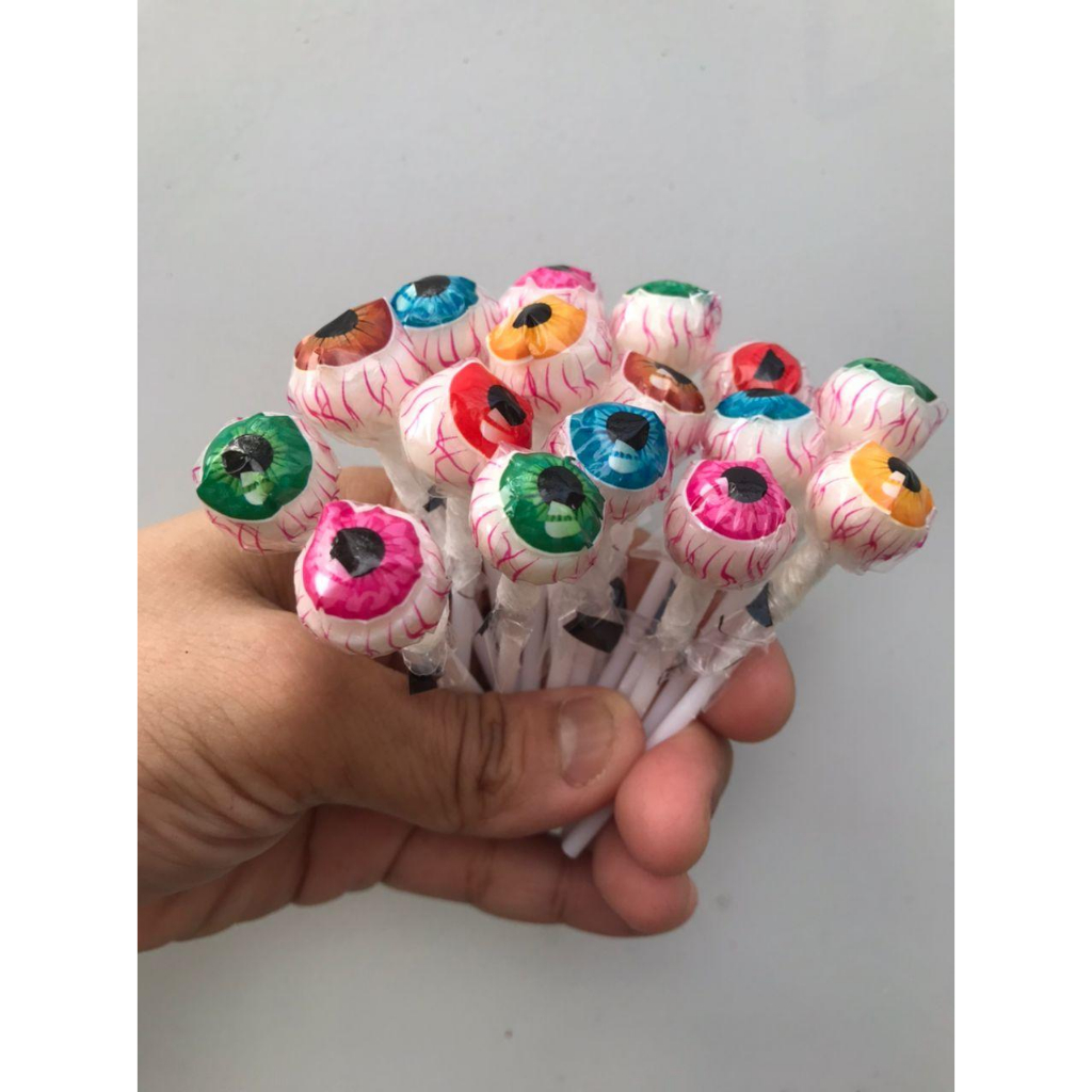 50 Pcs Mini Lollipop Candy Milk Choc/Coke/Sprite/Planet/Orange/Watermelon/Soccer/Mix Fruit ...