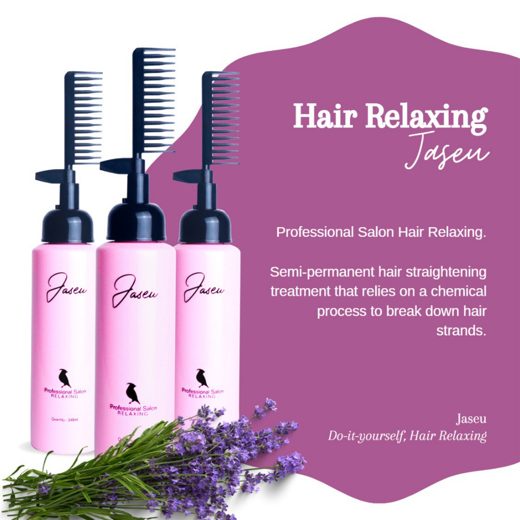 Hair Relaxing (240ml) - Lurus Rambut Krim Straight Hair Relaxer ...