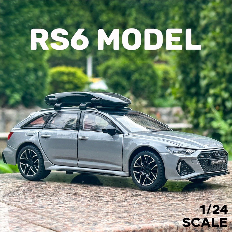 AUDI RS6 Model Kereta 1:24 Scale Alloy Diecast Model Vehicle Car Model ...