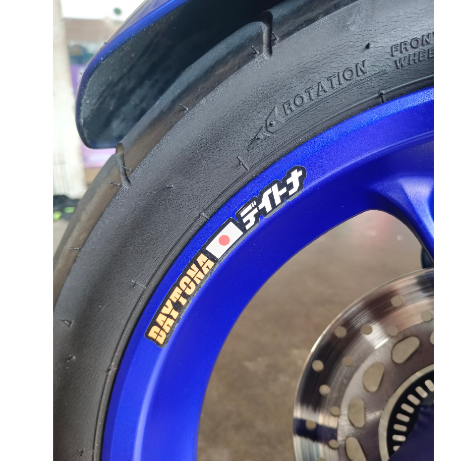 Sticker Rim DAYTONA Sticker Rim Motor Sticker | Shopee Malaysia