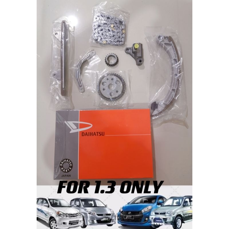 PERODUA MYVI 1.3 OLD/MYVI 1.3 LAGI BEST/KEMBARA/AVANZA TIMING CHAIN KIT ... PERODUA MYVI 1.3 OLD/MYVI 1.3 LAGI BEST/KEMBARA/AVANZA TIMING CHAIN KIT ...