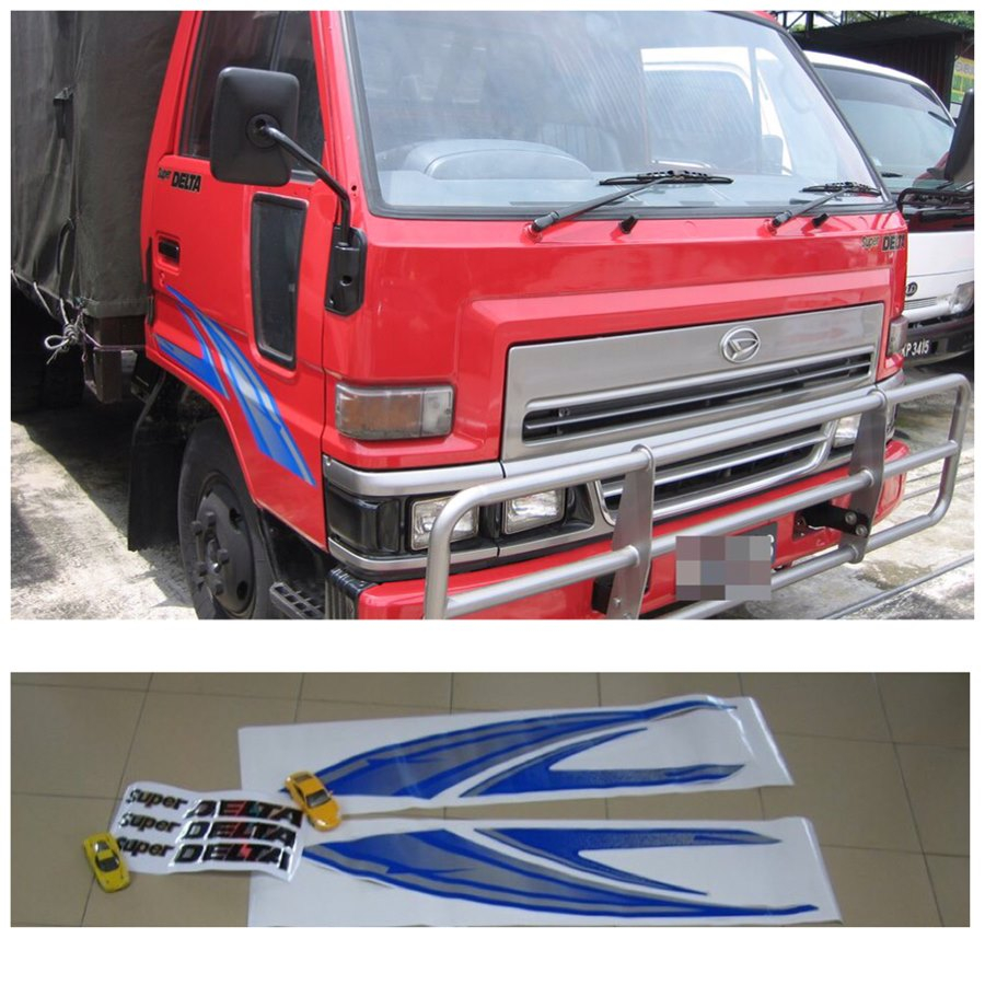 Daihatsu Delta sticker lorry sticker (1 Set) | Shopee Malaysia