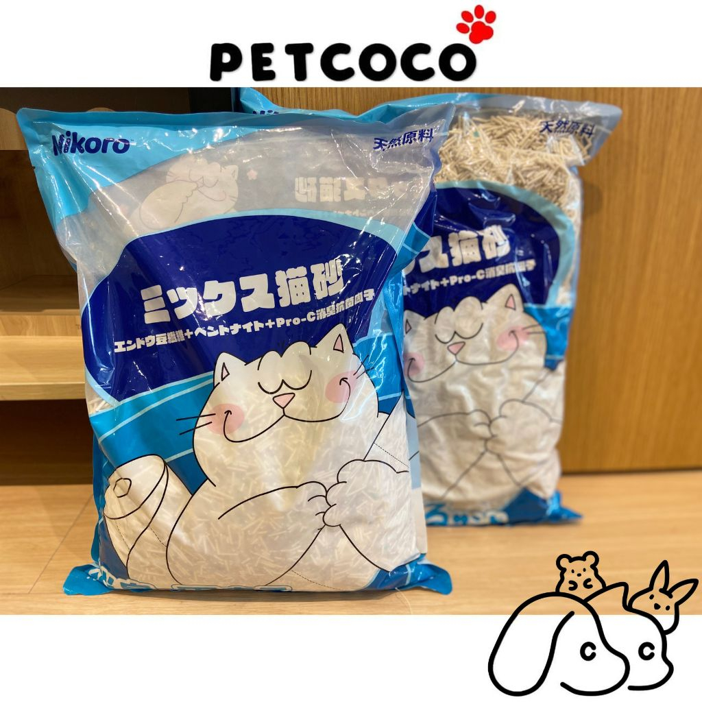 PetCoCo 🐾 Nikoro 6L Cat Litter Japan Imported Tofu Bentonite Mixed Sand ...