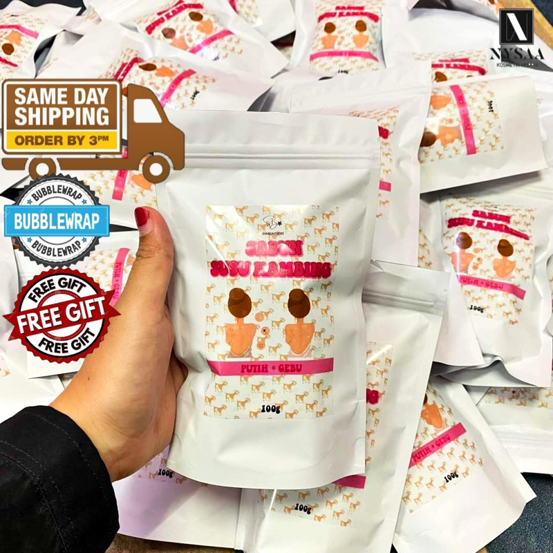 ORIGINAL HQ ‼️ SABUN SUSU KAMBING SABUN PUTIH GEBU VIRAL WHITENING ...