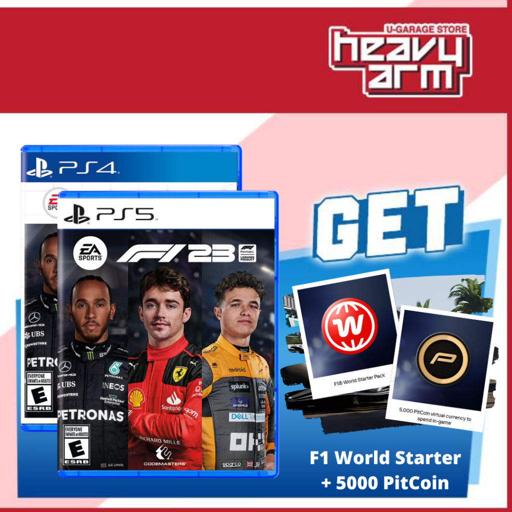 PS5 F1 23 | PS4 F1 23 | PS5 F1 2023 | PS4 F1 2023 | Formula 1 2023 (English/Chinese) * 一级方程式 23 ...