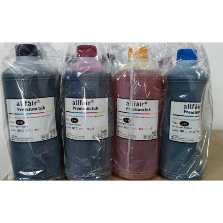 **HIGH QUALITY** REFILL INK 1000ML 1000 ML 1 LITER 1 LITRE CANON HP ...