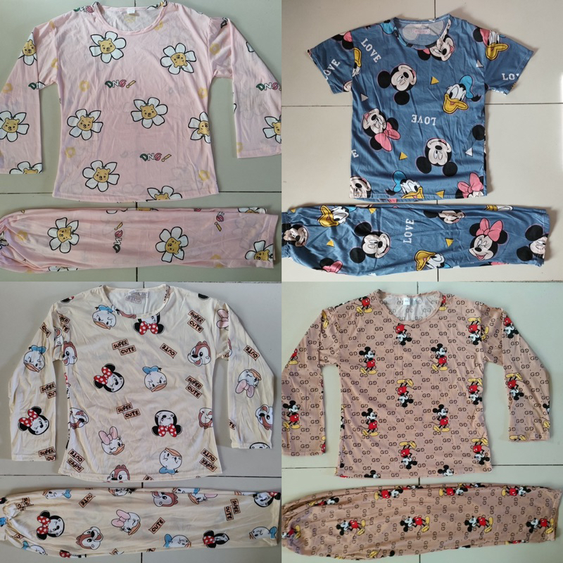 Pyjamas Cartoon ( Clear Stock) | Shopee Malaysia