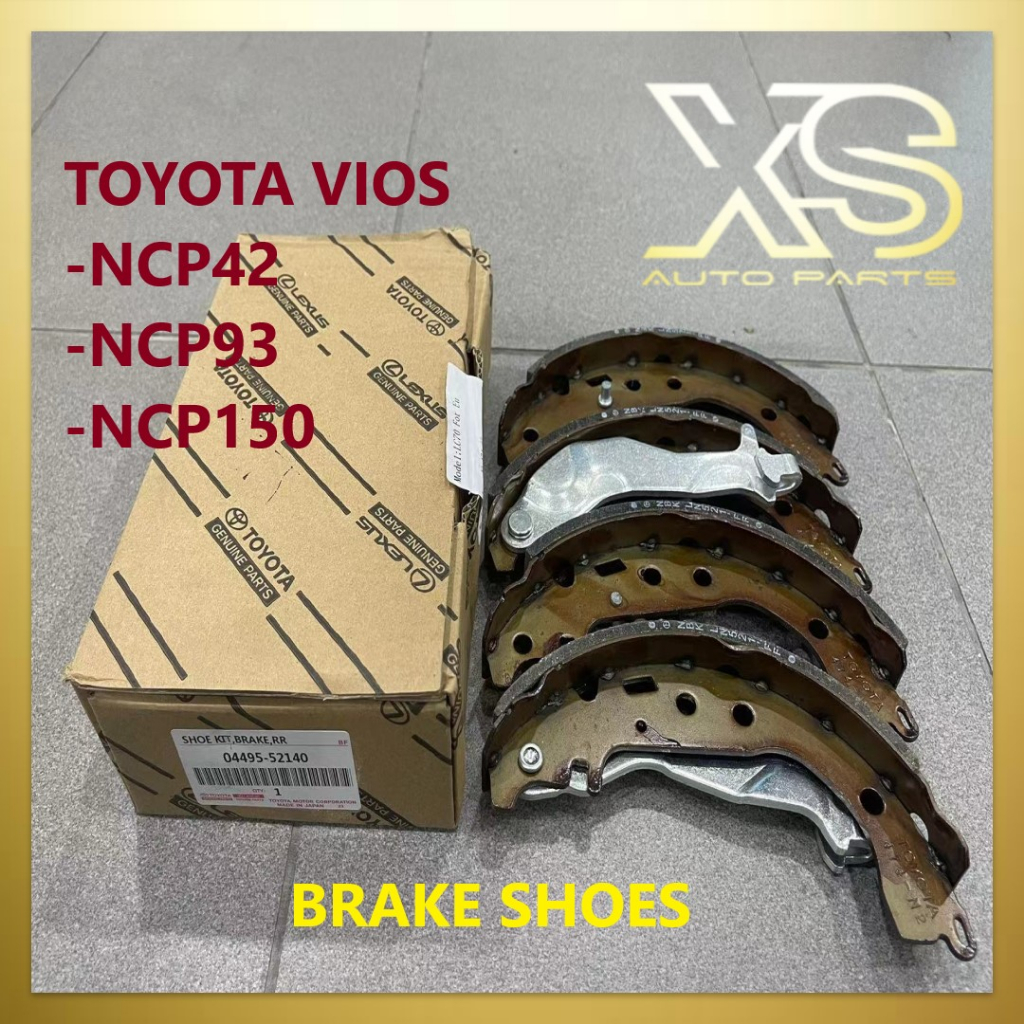 ( 100% ORIGINAL )TOYOTA BRAKE SHOES VIOS NCP42 NCP93 NCP150 CALDINA ...