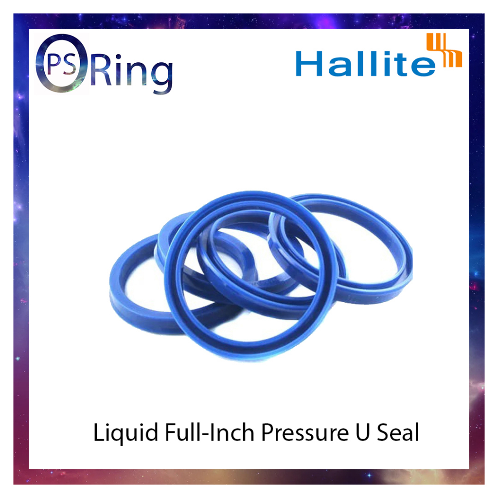 Hallite UHS Liquid Full-Inch High Pressure U Seal Large Seal Ring Oil ...