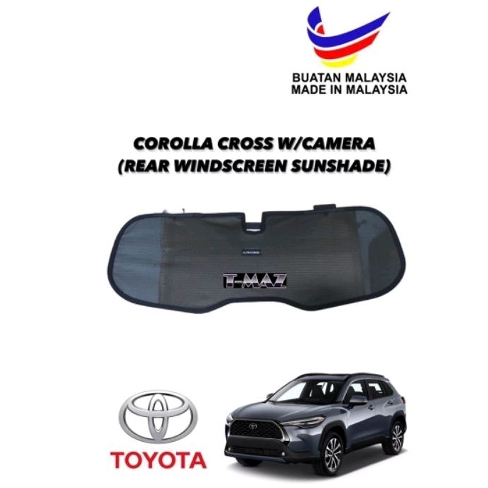 Toyota Corolla Cross 2022 (REAR WINDSCREEN SUNSHADE) Simart Shade ...