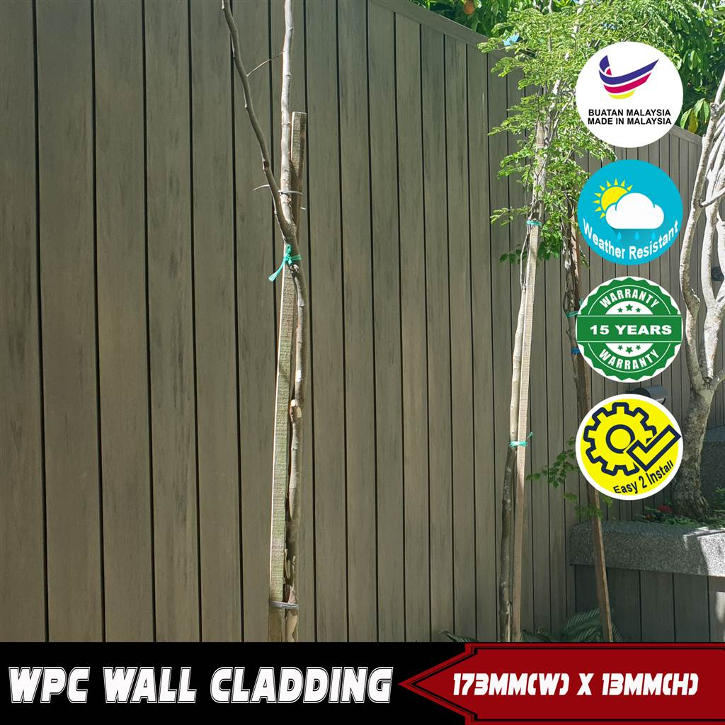 BOISDECK Premium Quality Double Layer Cladding / Wall Cladding (WPC) | Shopee Malaysia