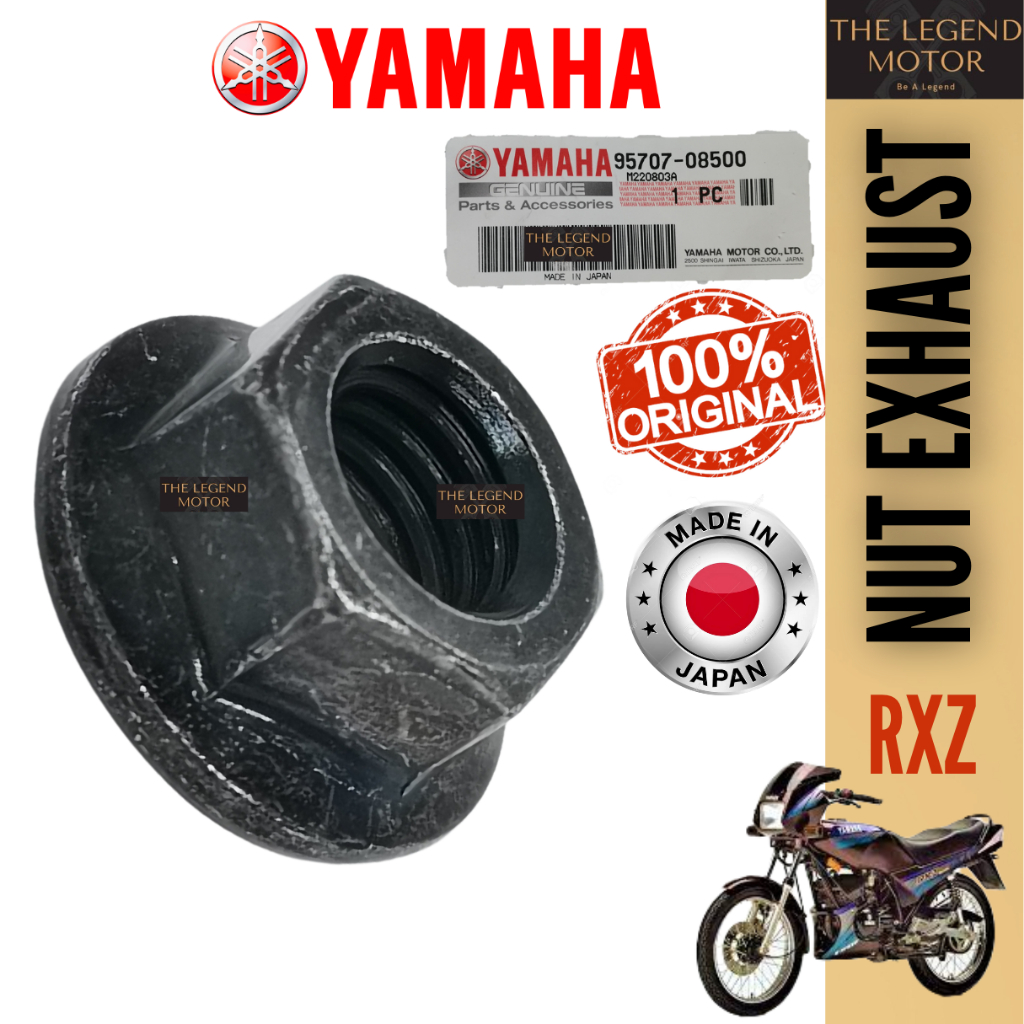RXZ EXHAUST NUT SCREW EKZOS NAT SKREW SKRU EXZOS EZOS EXJOS 95707-08500 ...