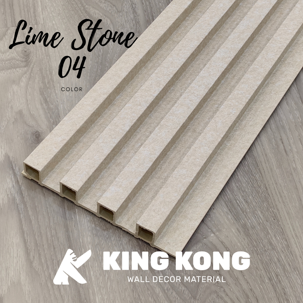 Wall Panel Fluted Wall Panel 300CM WPC materials WPC Papan Dinding ...