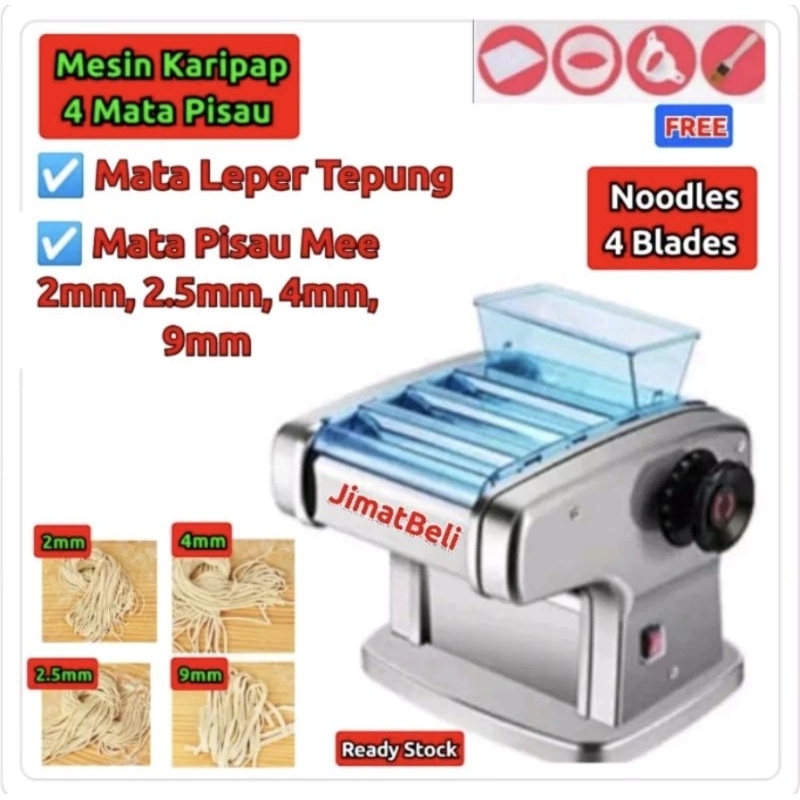 WARRANTY 3 BULAN Mesin Karipap/Mesin Mee, Kerepek, Kuih Tiram, Mee ...