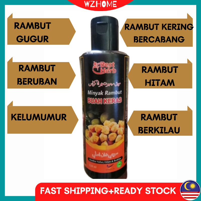 Minyak Rambut Buah Keras Rambut Rosak Berbuah Beruban Bercabang Sihat ...
