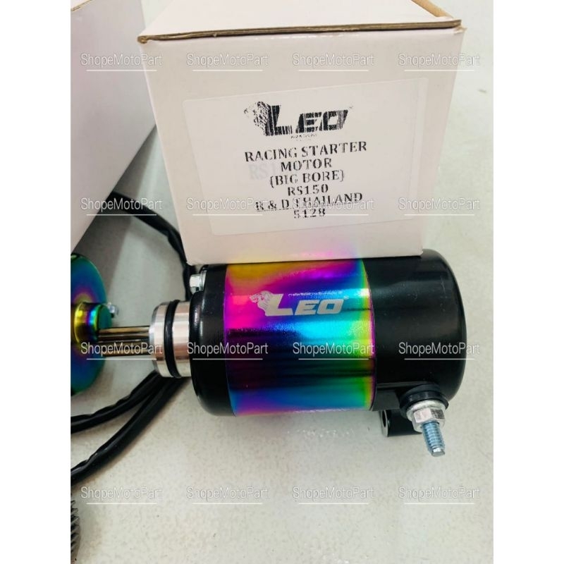 LC135 4S/5S Y15 Y15ZR RS150 Racing Starter Motor BIG BORE WITE STARTER ...