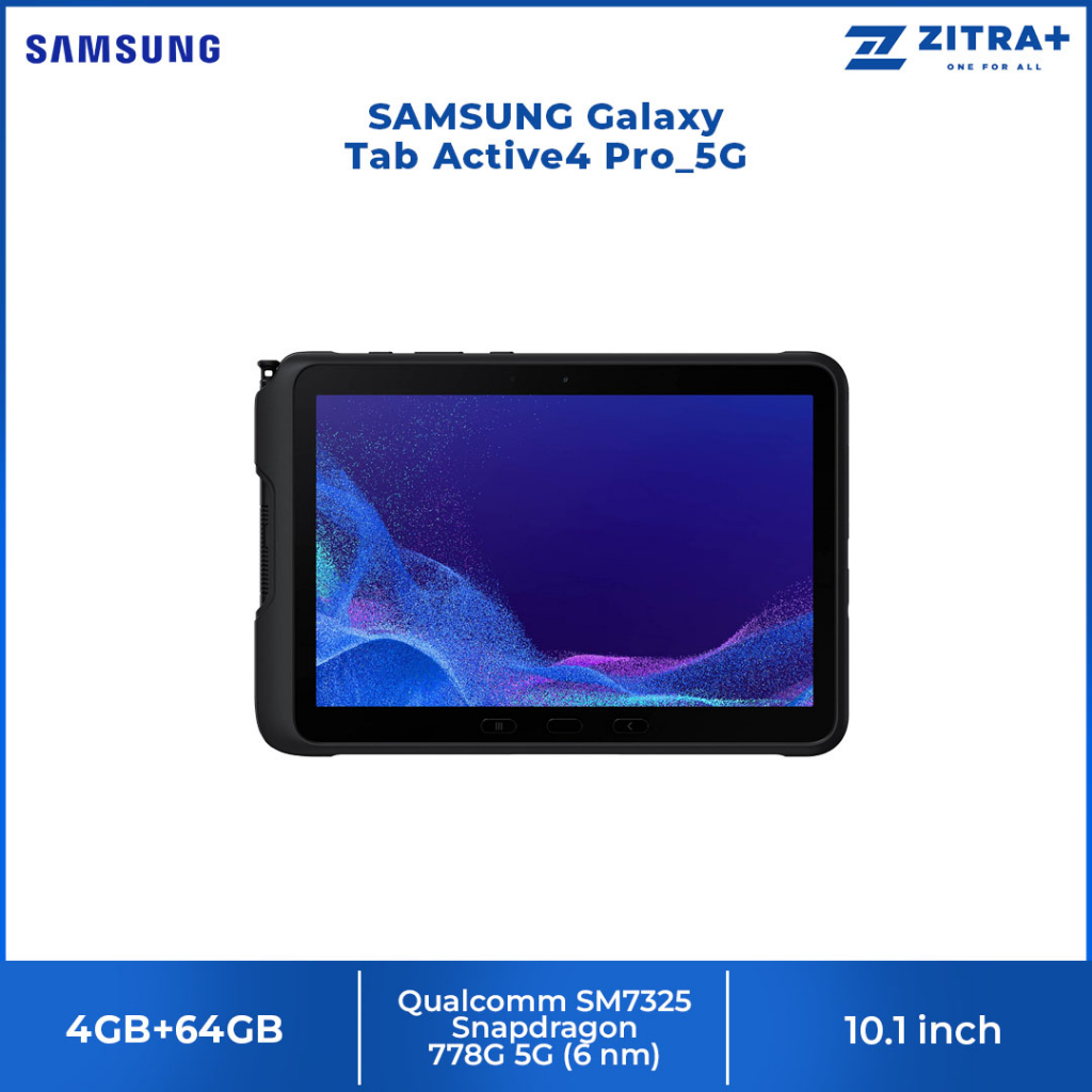 SAMSUNG Galaxy Tab Active4 Pro_5G | 4GB+64GB | Android | GPS | NFC ...