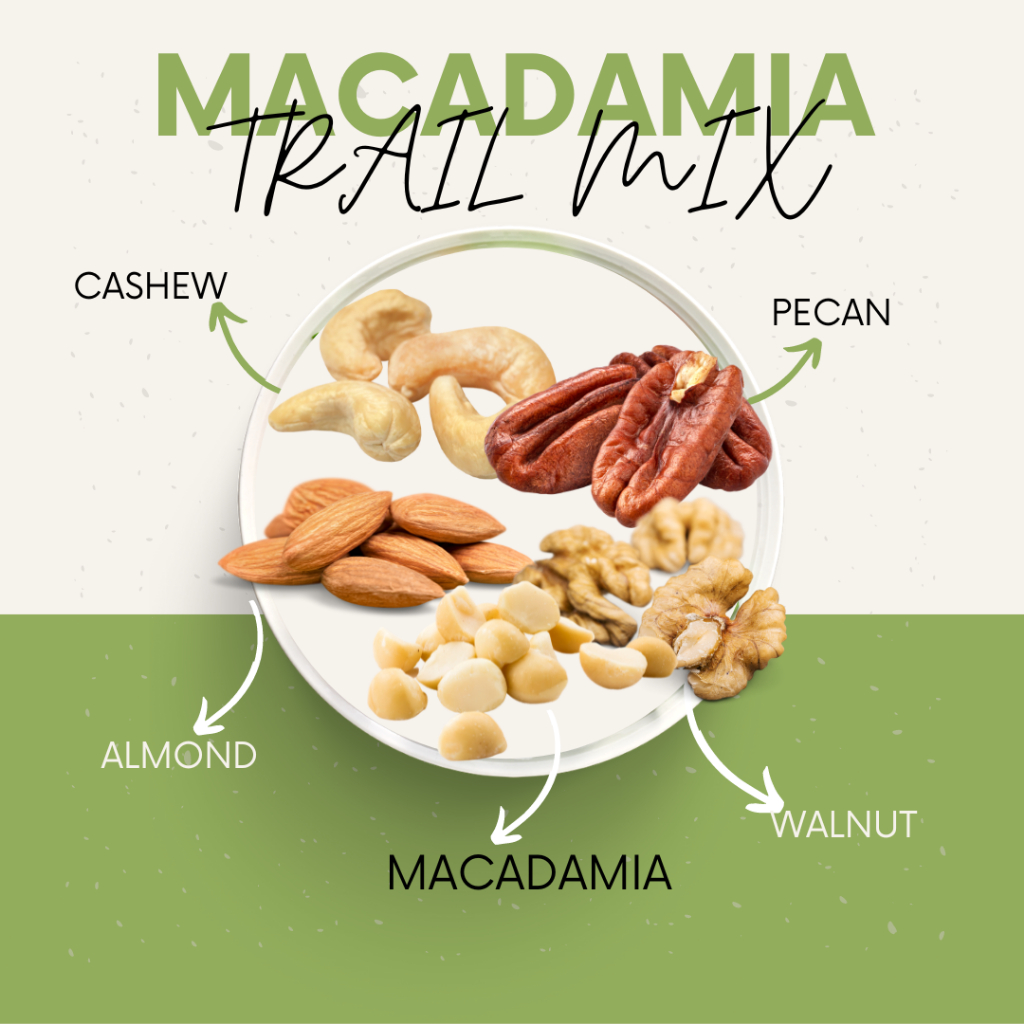 Macadamia Trail mix 500gm Mixed 5 Nuts | Shopee Malaysia