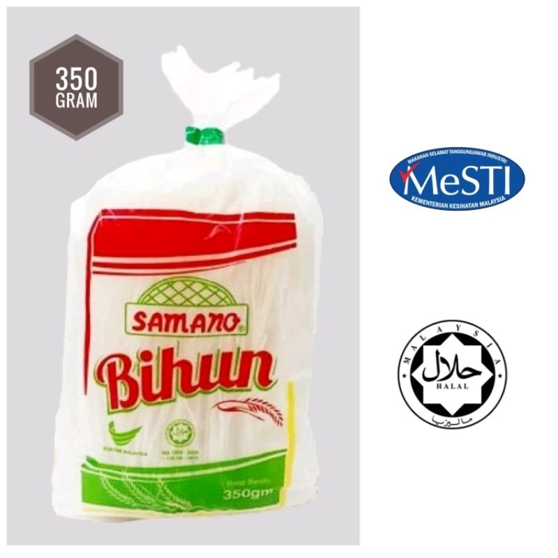 Bihun Samano 350 Gram Mee Hoon Rice Vermicelli HALAL Certified | Shopee ...