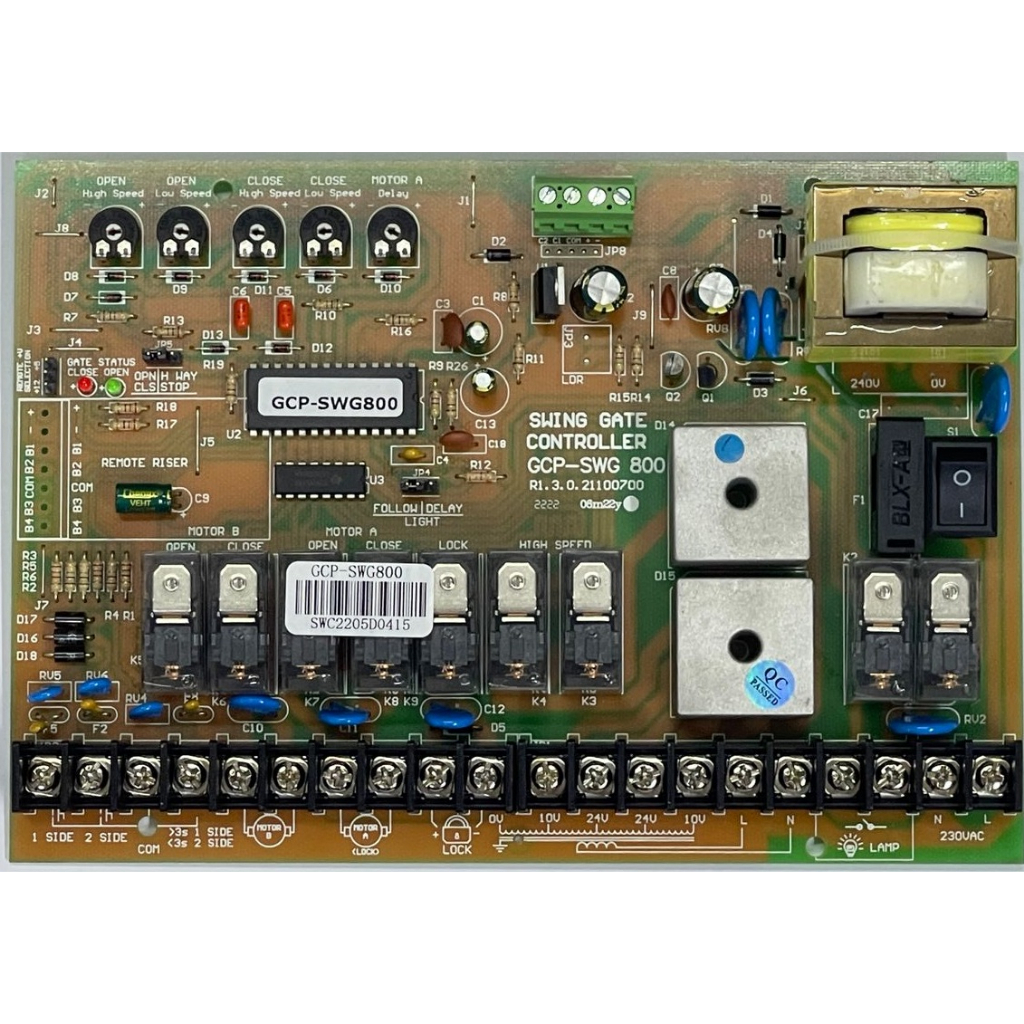 GCP-SWG800 SWING GATE CONTROLLER RANGER AUTOGATE SWING GATE CONTROLLER SWG800R | Shopee Malaysia