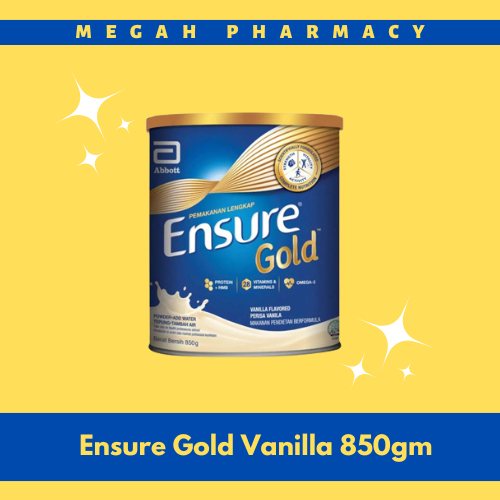 ABBOTT ENSURE GOLD VANILLA 850 G | Shopee Malaysia