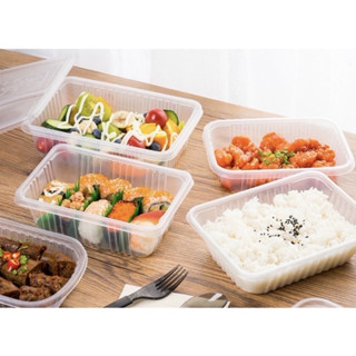 1000ml Leakproof PP Container Plastic Food Tray Packaging Disposable ...
