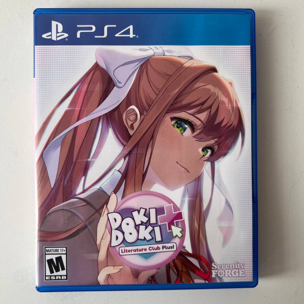 DOKI DOKI LITERATURE CLUB PLUS USED PS4 GAMES | Shopee Malaysia