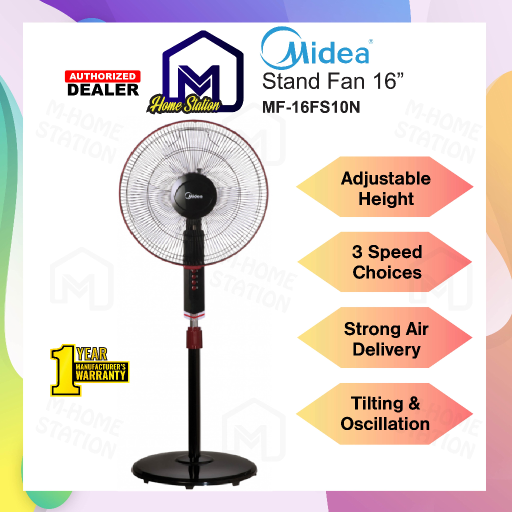Khind Stand Fan 16" 3 Years Warranty SF1682SE / SF-1682SE Kipas Berdiri ...