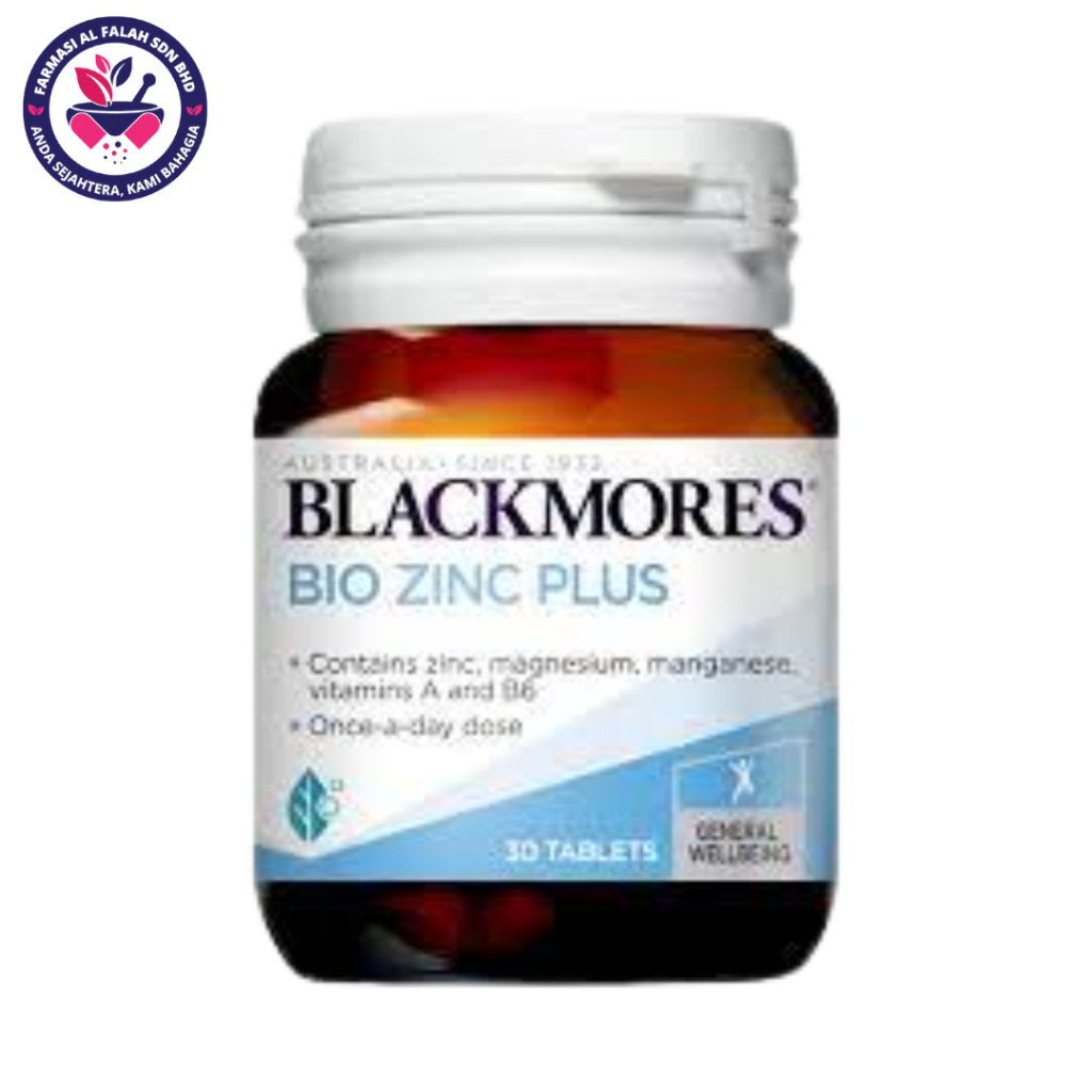 Blackmores Bio Zinc Plus : Well Being 30s | Shopee Malaysia