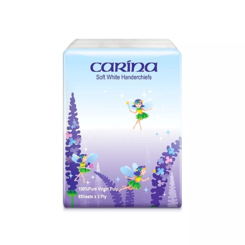 CARINA SOFT WHITE HANDKERCHIEF TISSUE ( 1 pkts ) | Shopee Malaysia