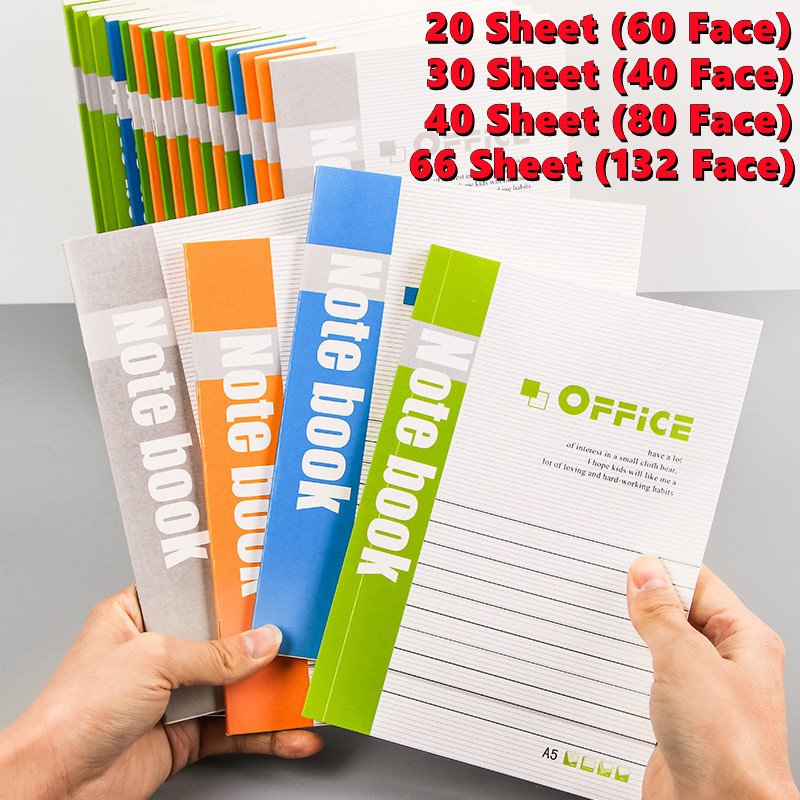 A5 Office NoteBook Thickened 32K Diary Business School Children Dairy ...