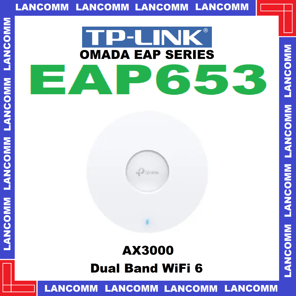 TP-LINK EAP653 AX3000 Ceiling Mount WiFi 6 Access Point | Shopee Malaysia