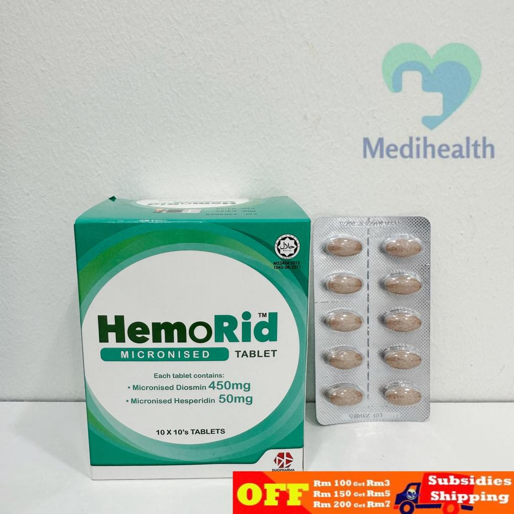 HEMORID MICRONISED TABLET 1X10'S | Shopee Malaysia