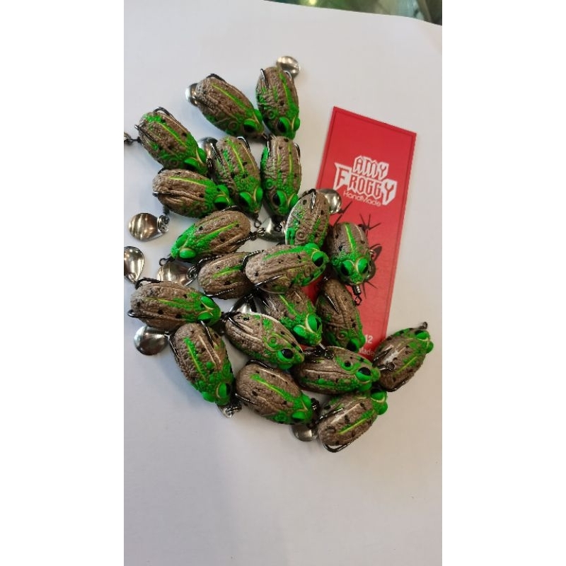 Amy Froggy HandMade papa frog 3.8cm 6g new soft frog 2023 | Shopee Malaysia