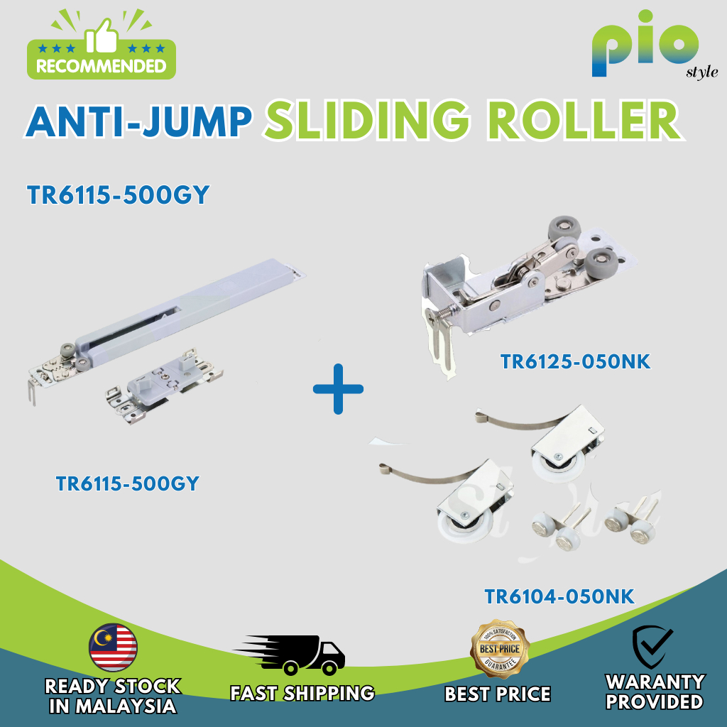 piostyle Anti-Jump Sliding Door Frame Sliding Door Soft Closing Damper ...