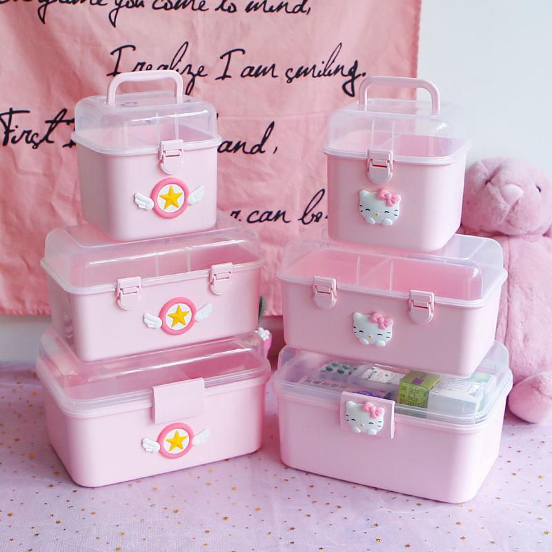 💜 Beauty 2u 💜Hello Kitty Plastic Container Storage Gift Toy Box For ...